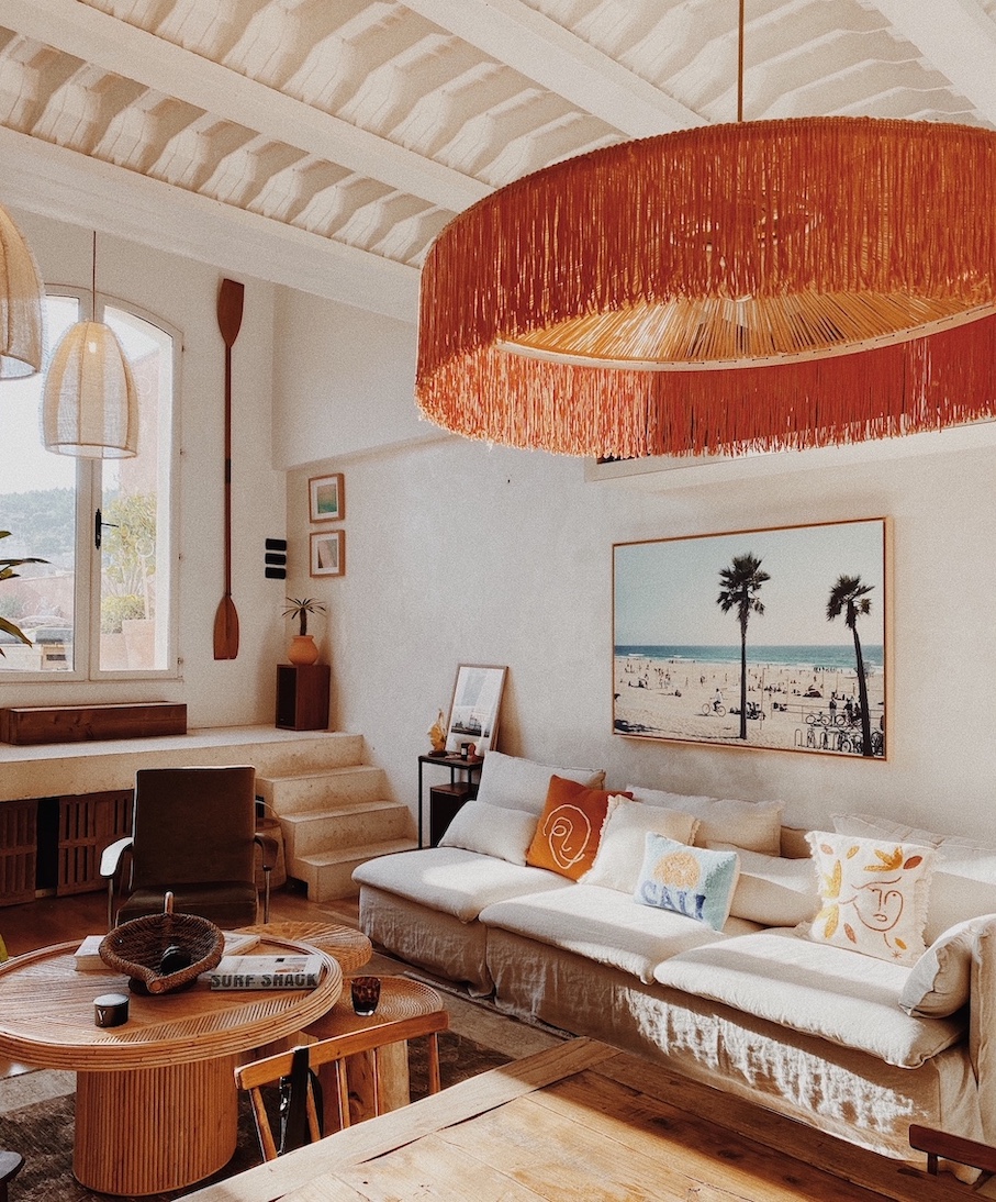 La maison déco bohème chic de Léa et Thomas - Le Blog déco de MLC